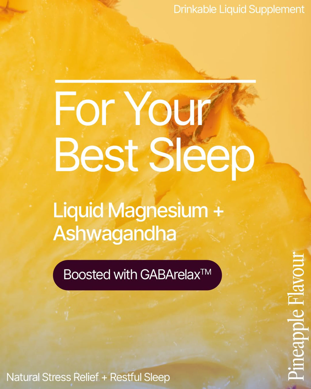 Calm pineapple magnesium sachets