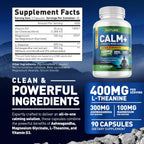Calm+ supplement for improved relaxation