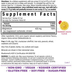 Calm your mind with magnesium powder