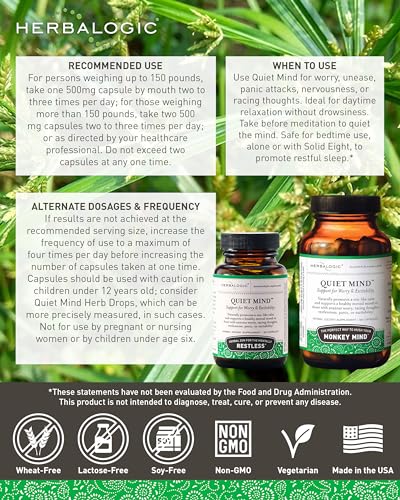 Calm your mind with Quiet Mind capsules