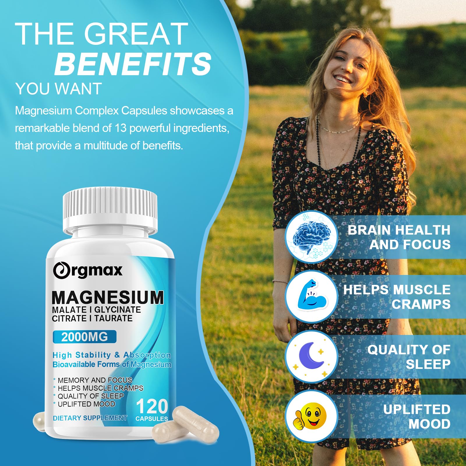 Calm your nerves with magnesium complex