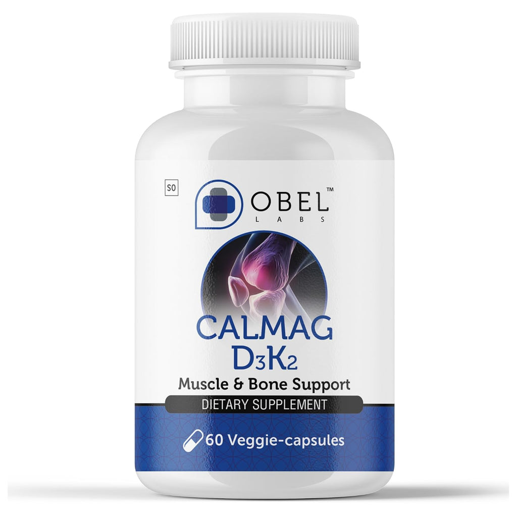 CalMag D3K2 calcium supplement capsules