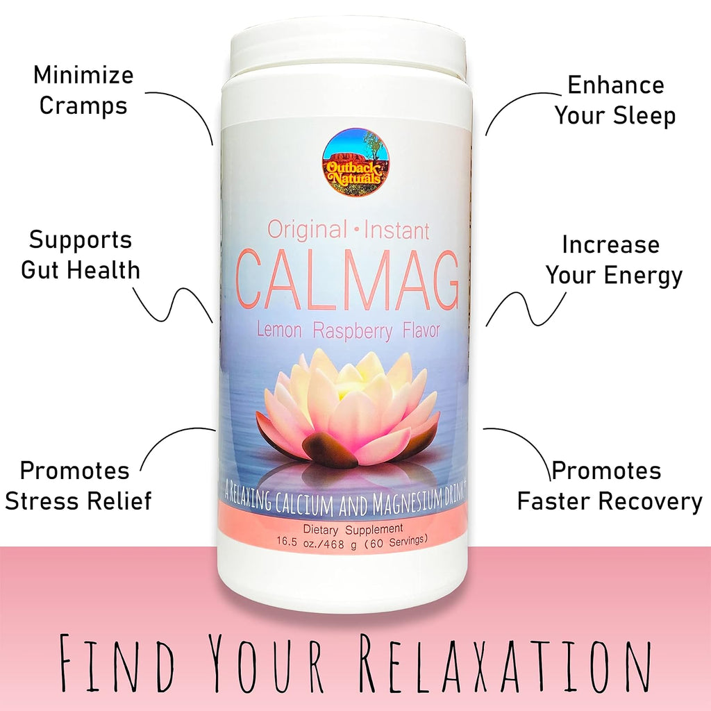 CalMag powder for muscle relaxation