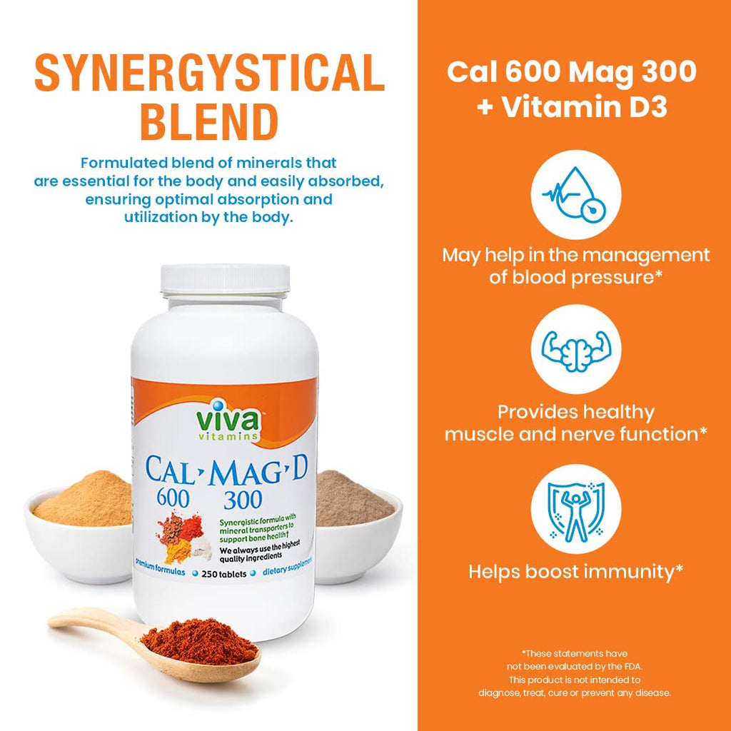 CalMagD calcium tablets for health