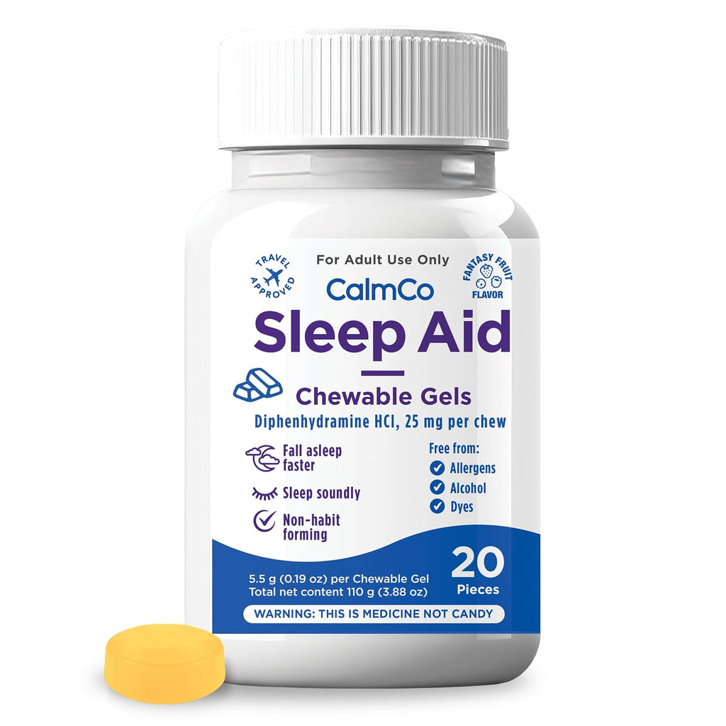 CalmCo sleep aid chewable gels