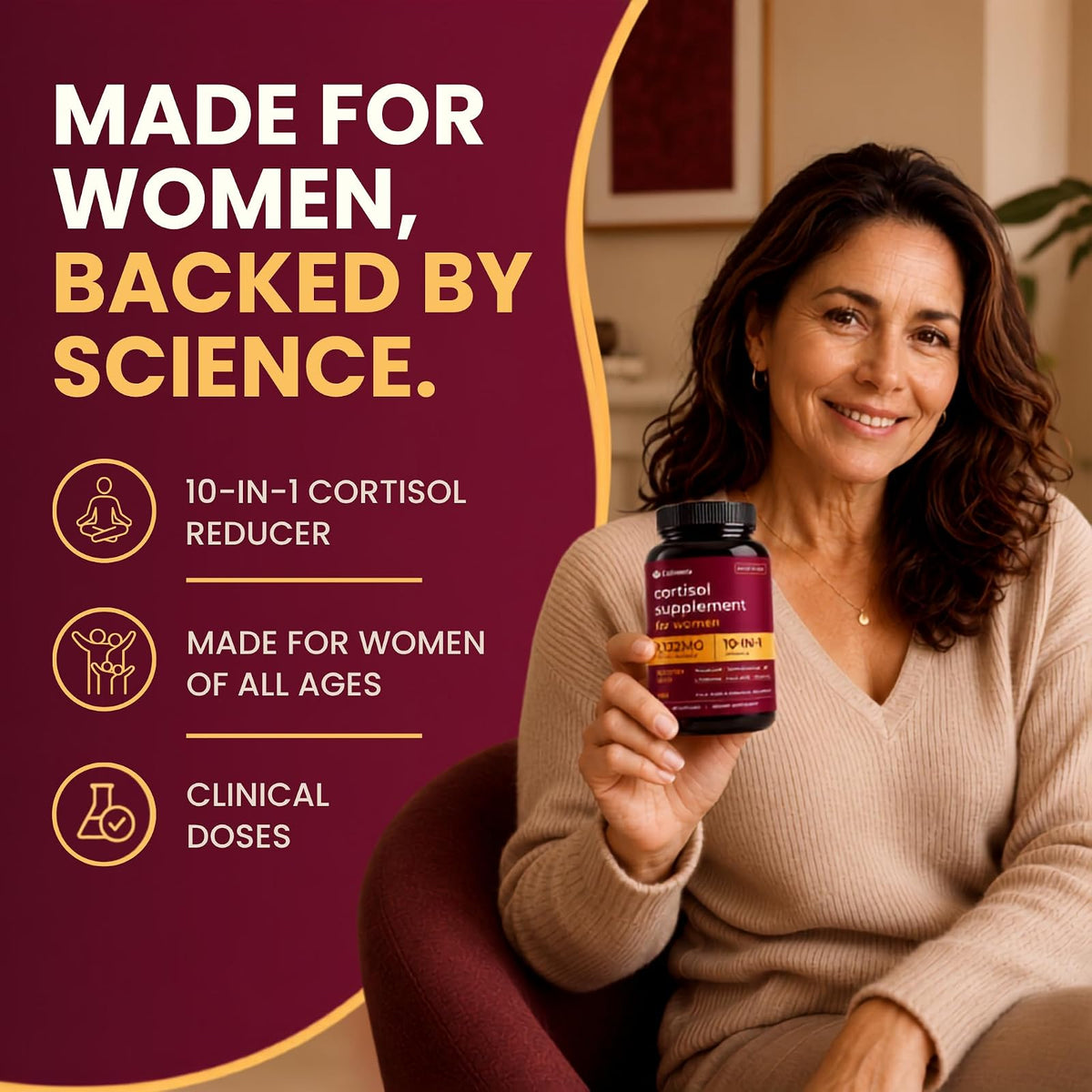 Calmerra ashwagandha capsules for wellness