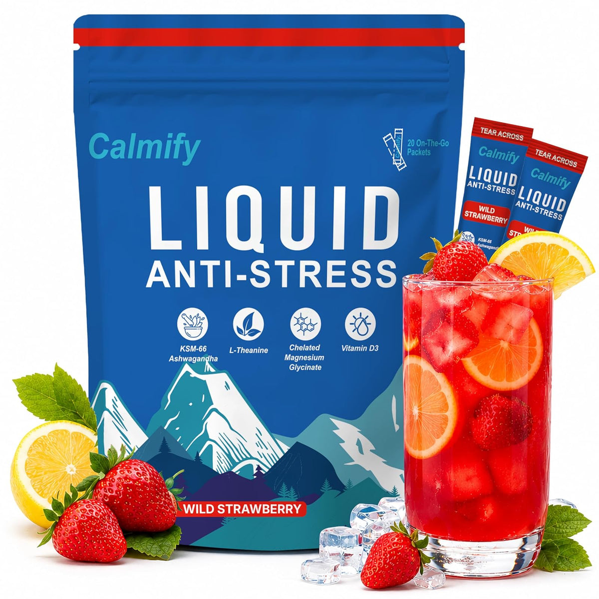 Calmify liquid anti-stress multivitamins
