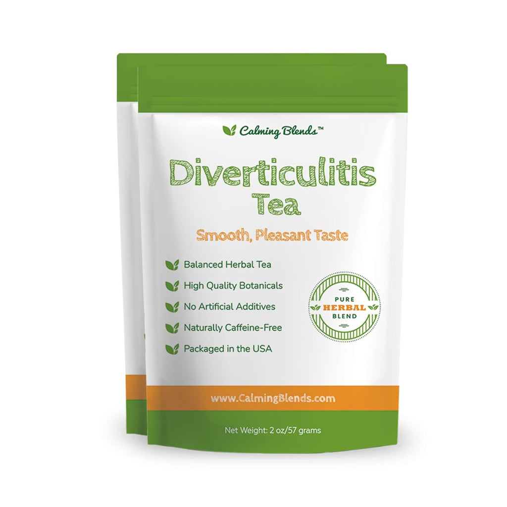 calming blends herbal tea for diverticulitis