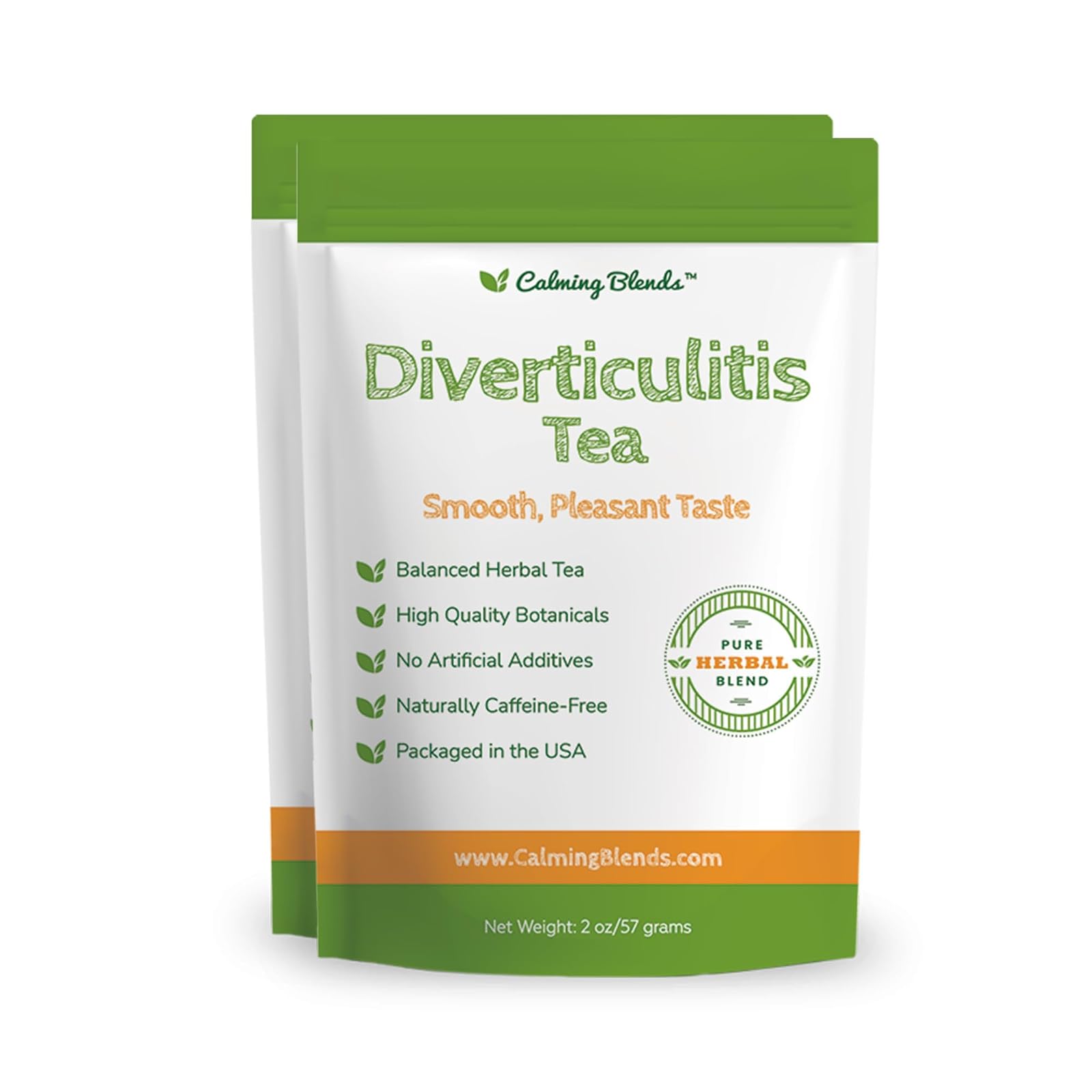 calming blends herbal tea for diverticulitis