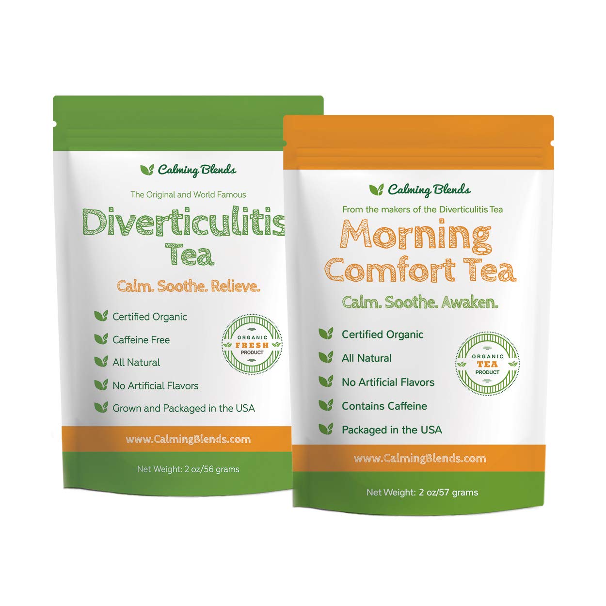 Calming Blends herbal tea for relaxation