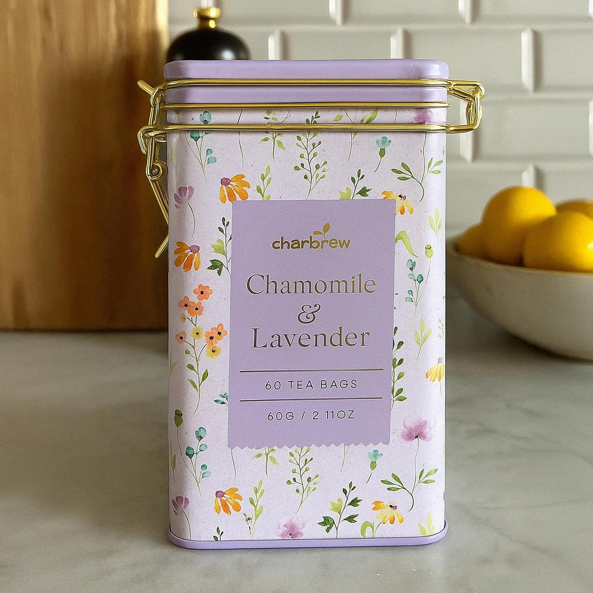 calming chamomile and lavender blend