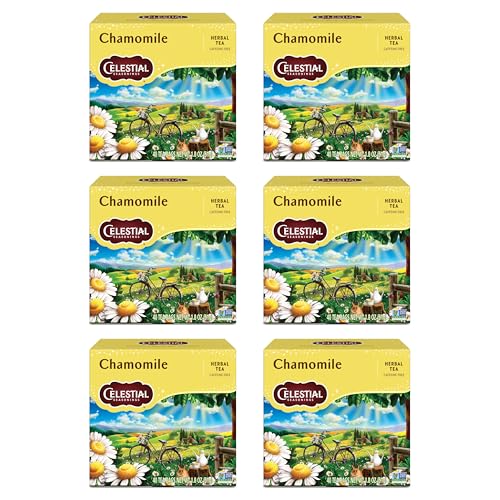 calming chamomile herbal tea bags