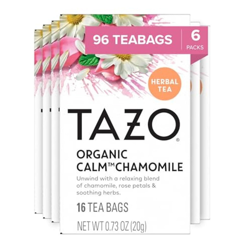 calming chamomile herbal tea bags