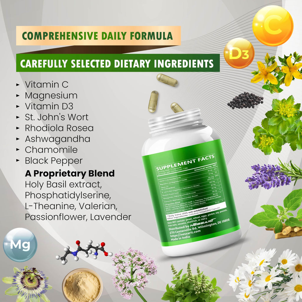 calming chamomile in st. john's wort
