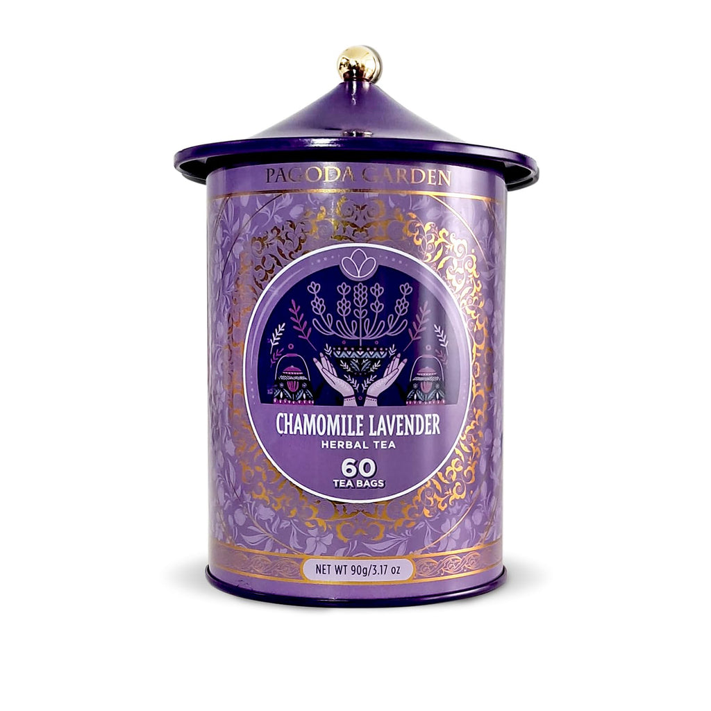 calming chamomile lavender herbal tea