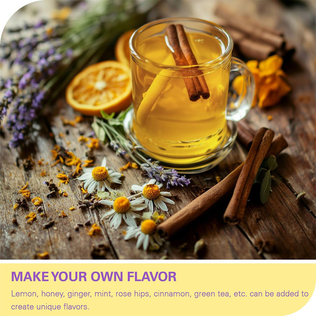 calming chamomile lavender infusion