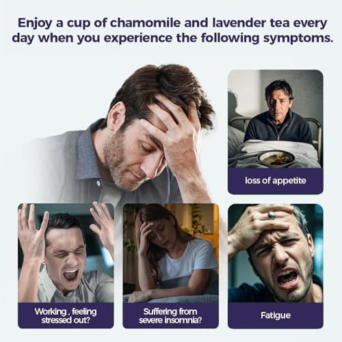 calming chamomile lavender infusion