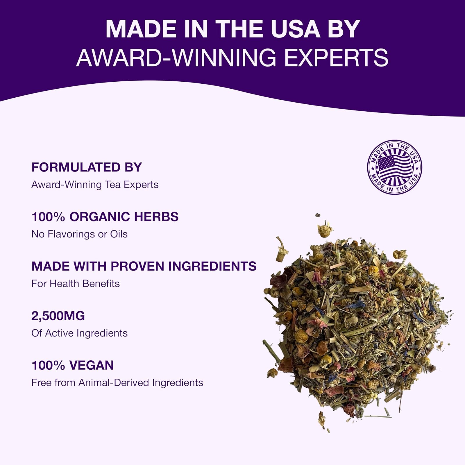 calming chamomile lavender infusion