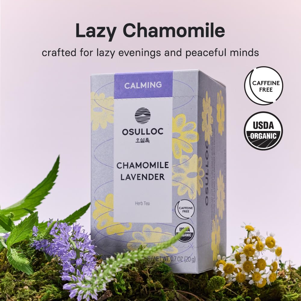 calming chamomile lavender tea for relaxation