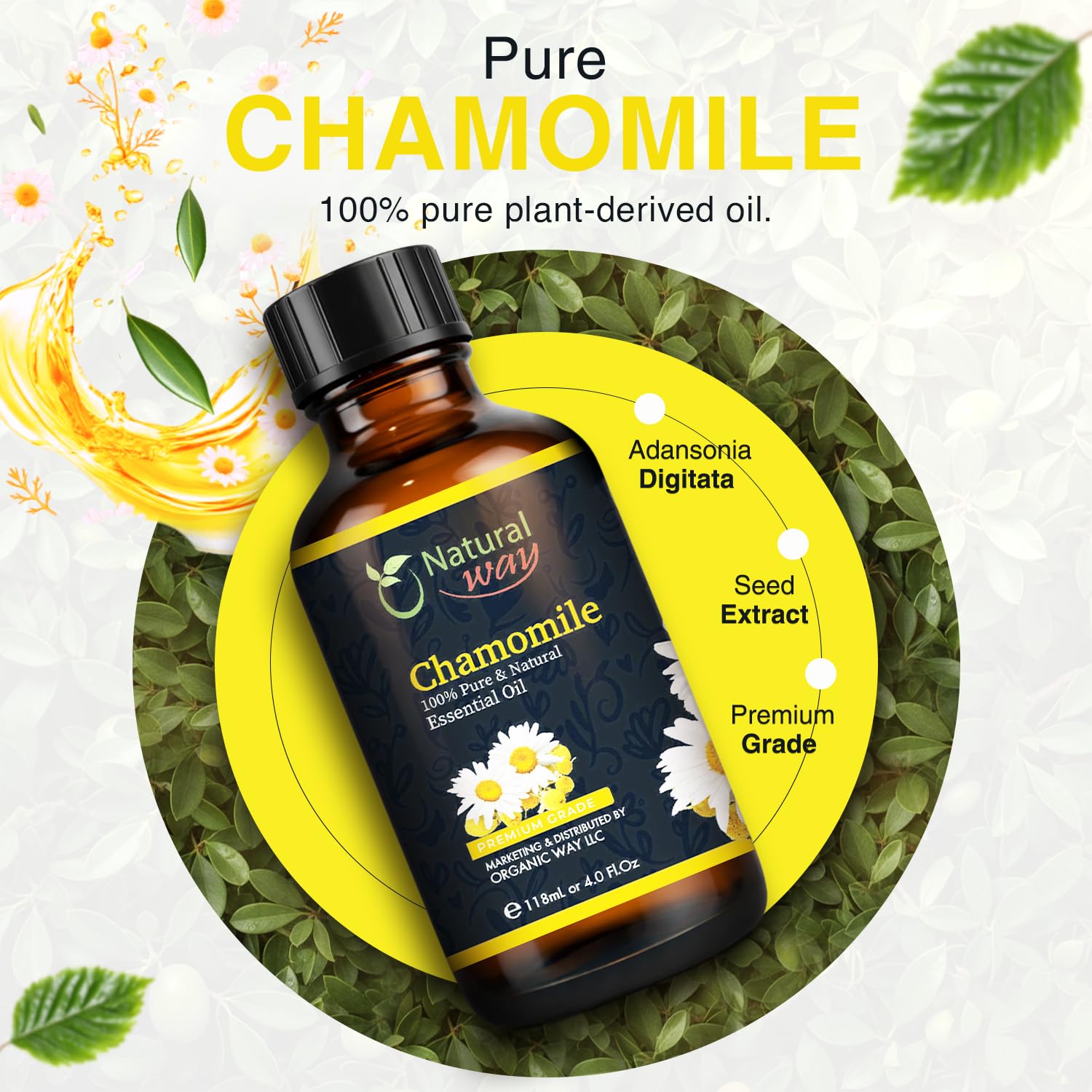 calming chamomile tea aroma