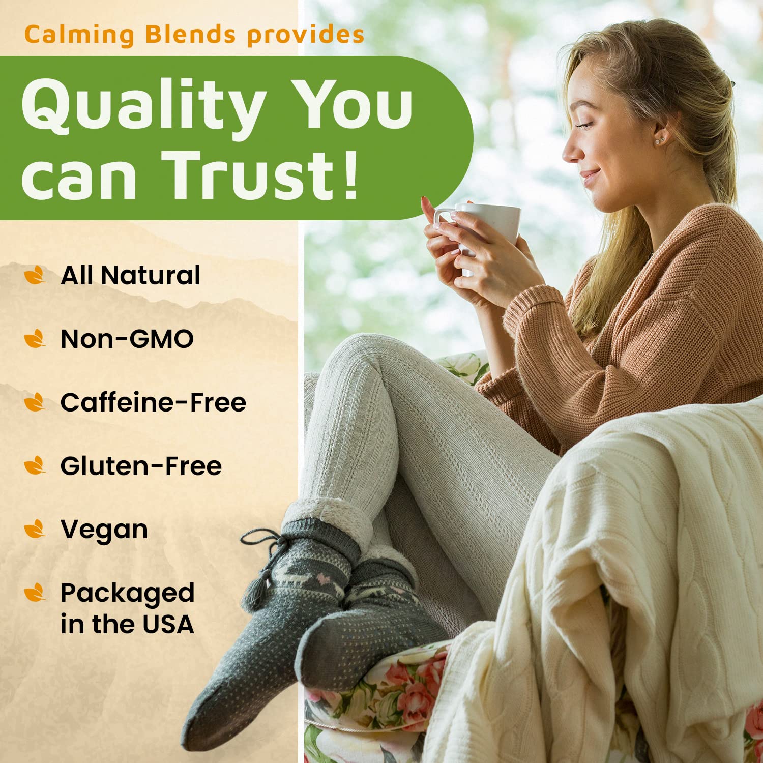 calming chamomile tea blend