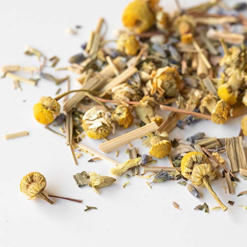 calming chamomile tea for stress relief