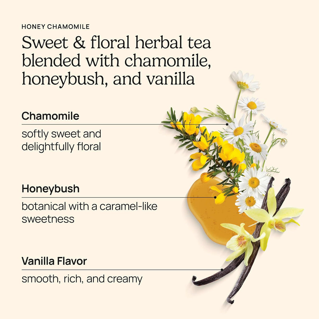 calming chamomile tea for stress