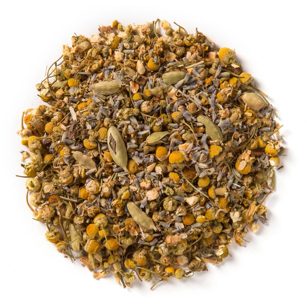 calming chamomile tea infusion