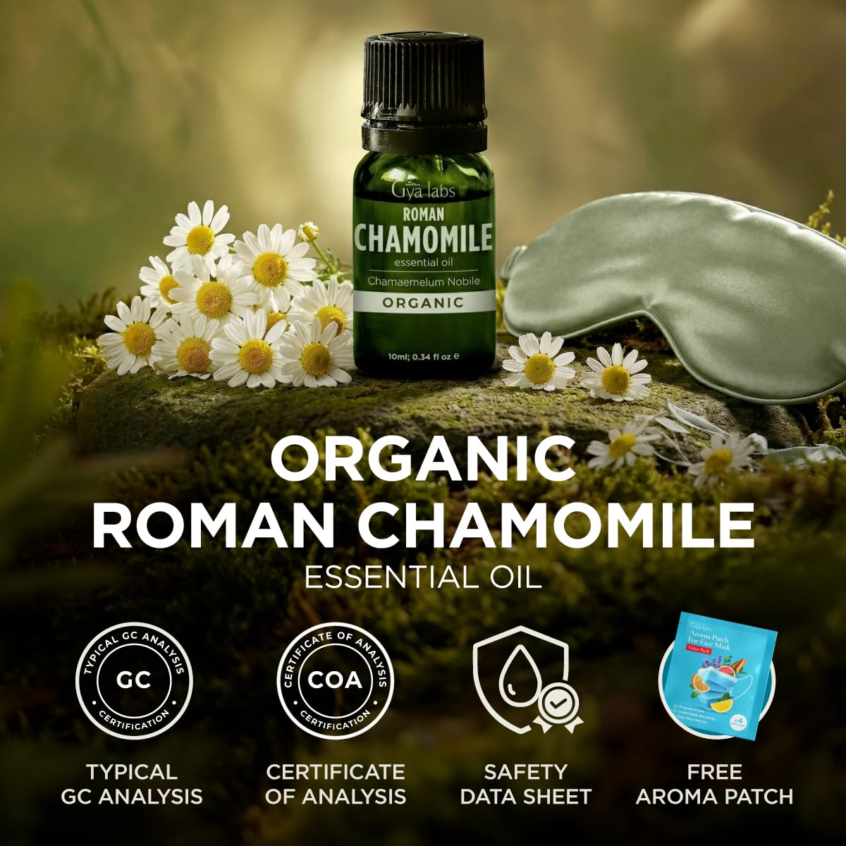 calming chamomile tea oil blend
