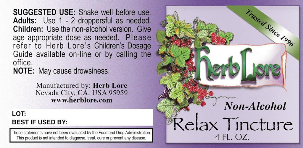 calming chamomile tincture for adults