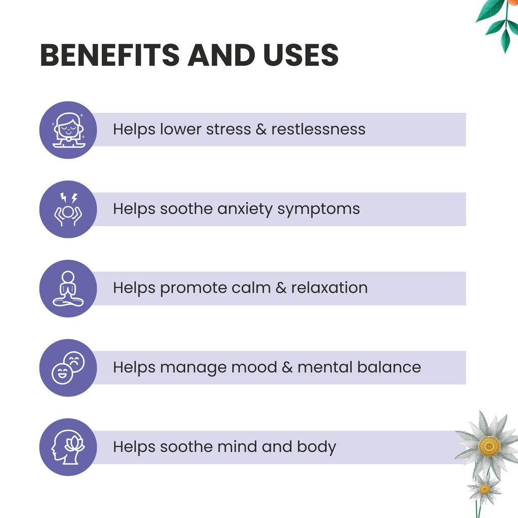 calming effects of organic chamomile