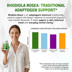calming effects of rhodiola and chamomile