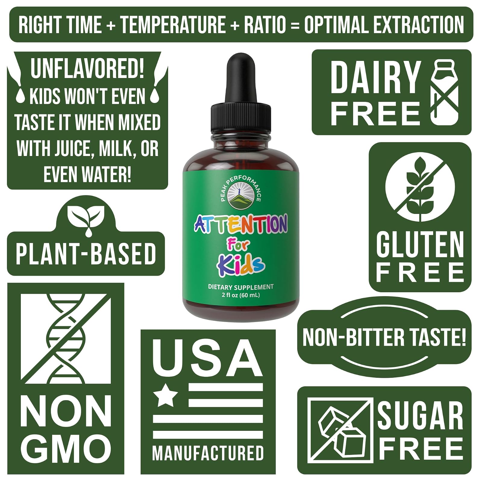 calming focus drops for kids