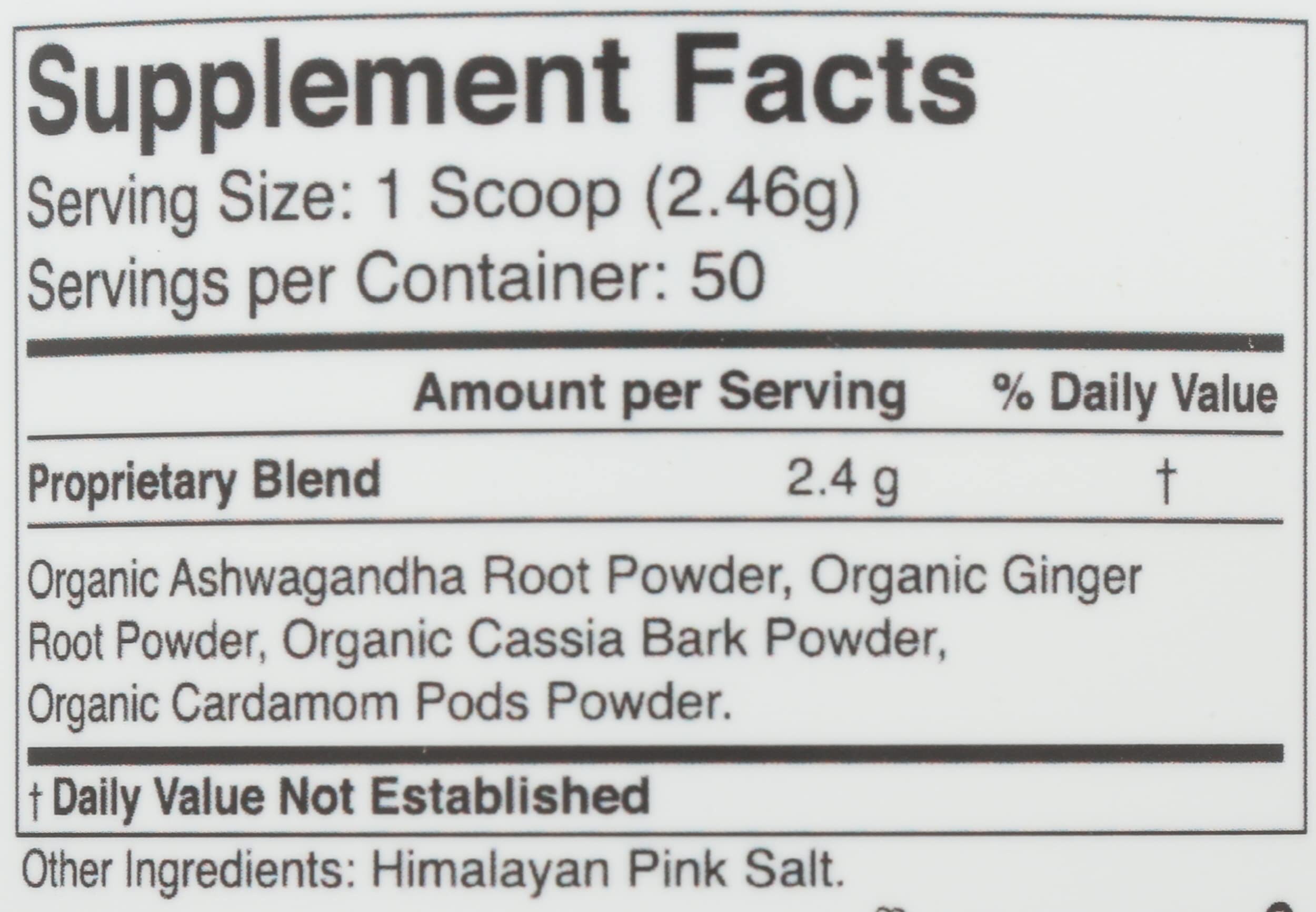 Calming ginger blend for everyday stress