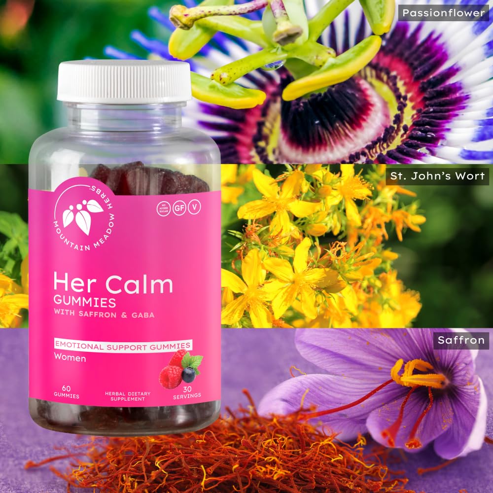 calming gummies with st. john's wort