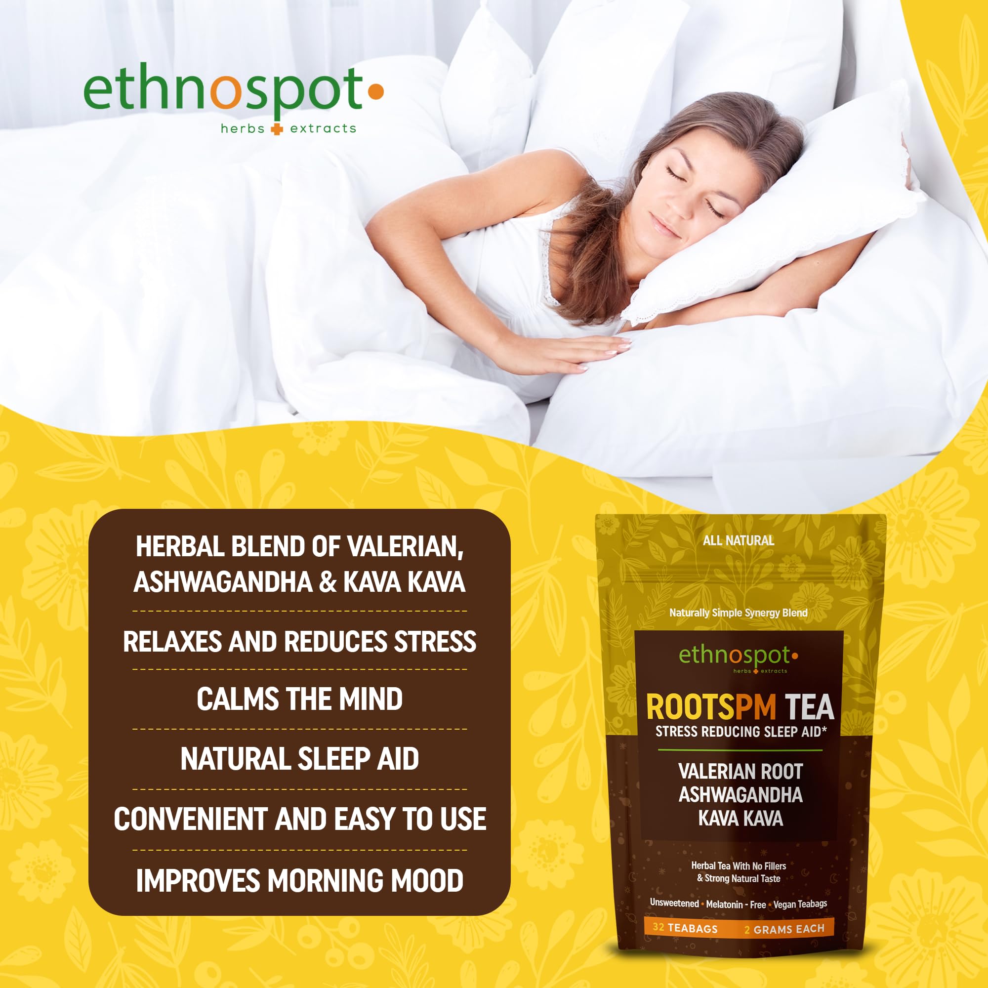 calming herbal blend with ashwagandha