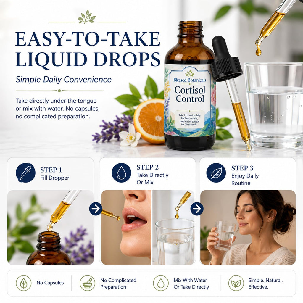calming herbal drops for wellness