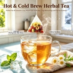 calming herbal infusion tea bags