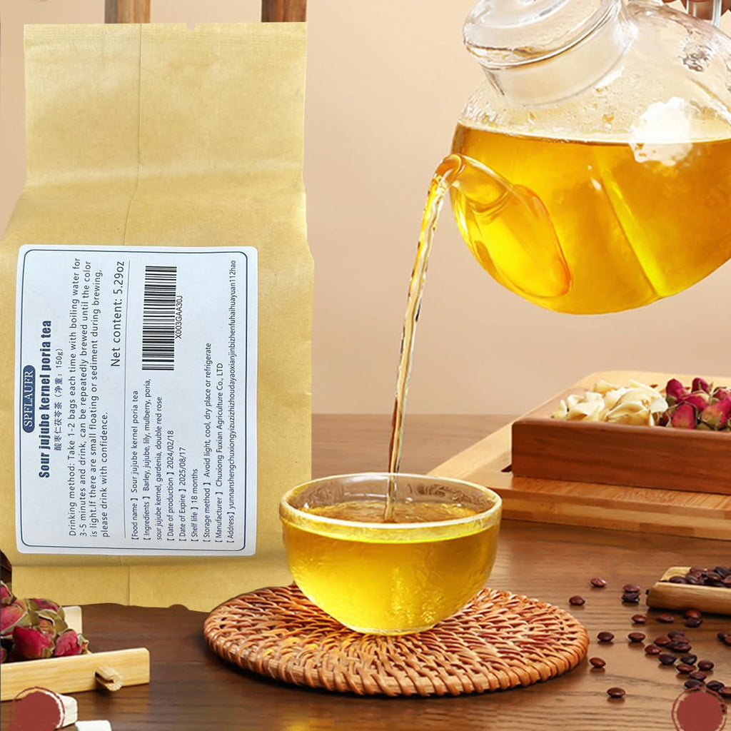 Calming herbal tea blend