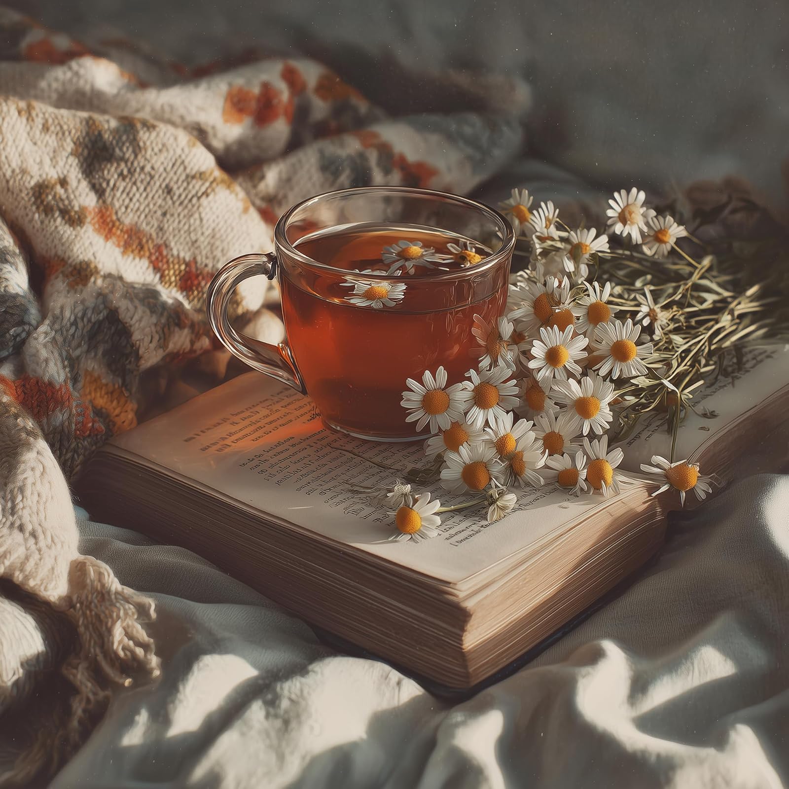 calming herbal tea experience