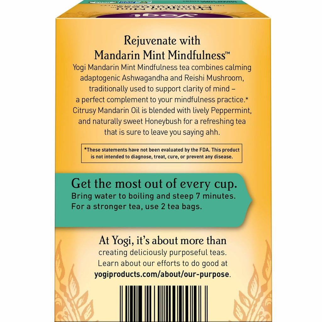 calming herbal tea for mindfulness