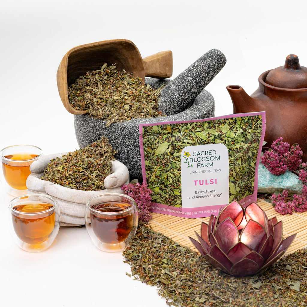 Calming herbal tea for relaxation
