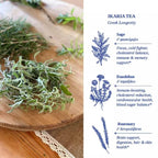 Calming herbal tea for relaxation