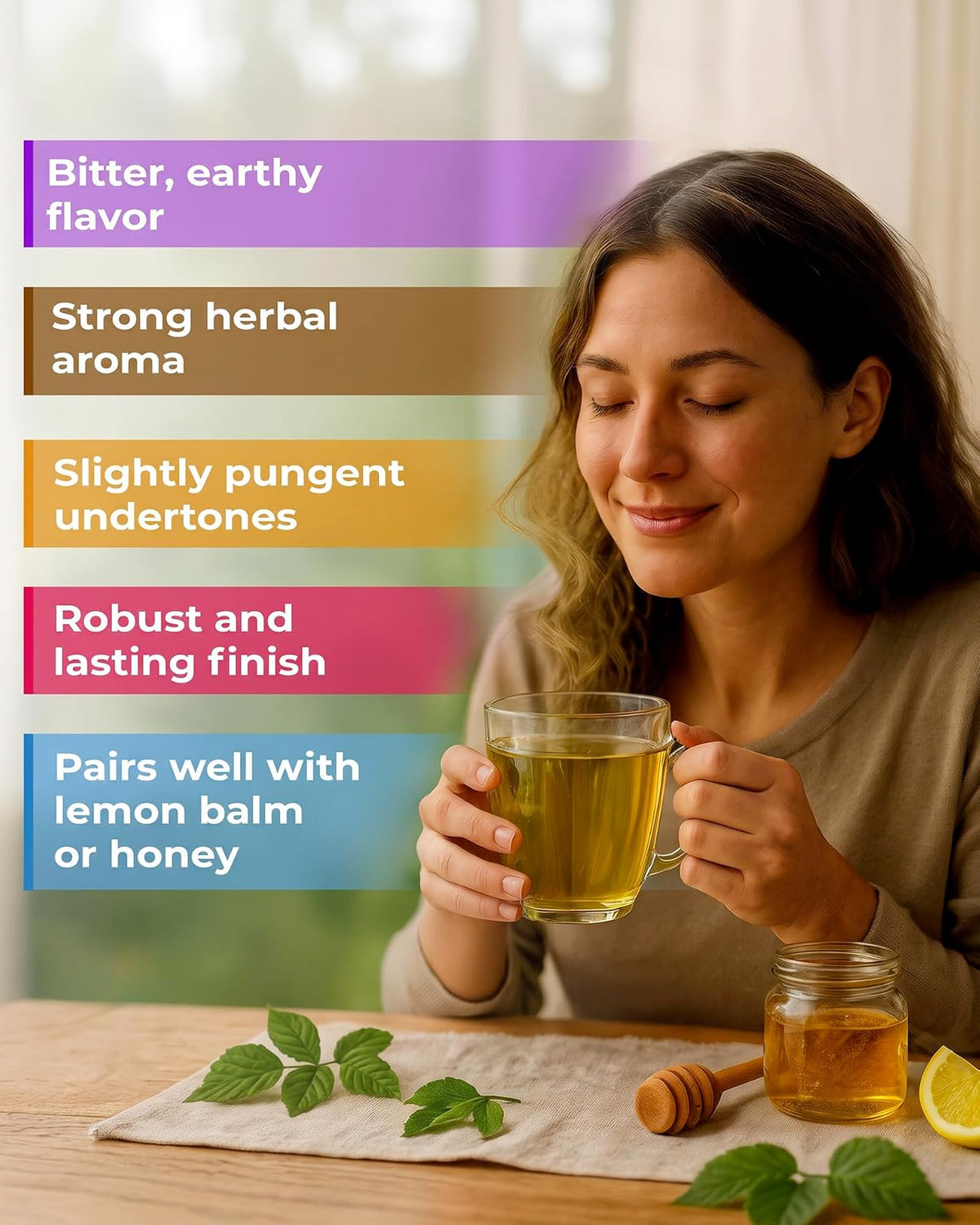 calming herbal tea for stress relief