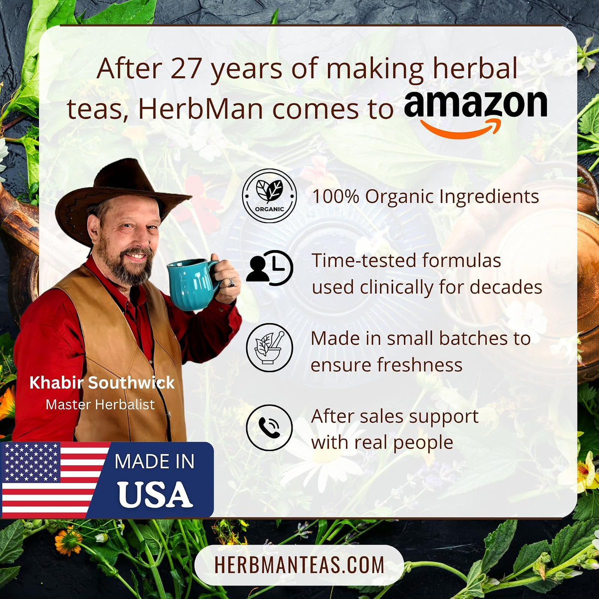 calming herbal tea for stress relief