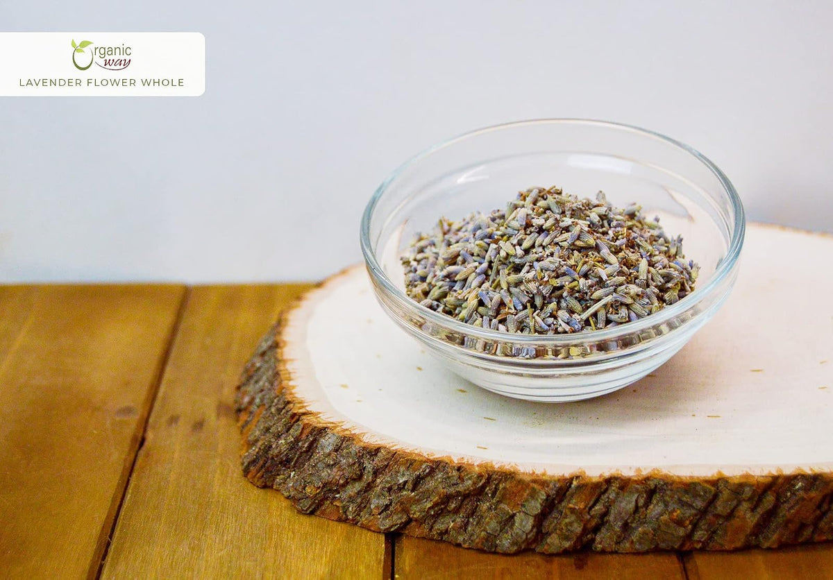 Calming herbal tea lavender