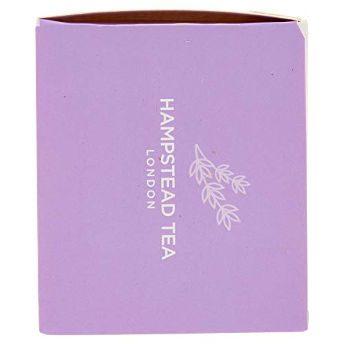 calming herbal tea with lavender