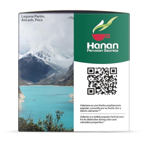 calming herbal tea with valerian