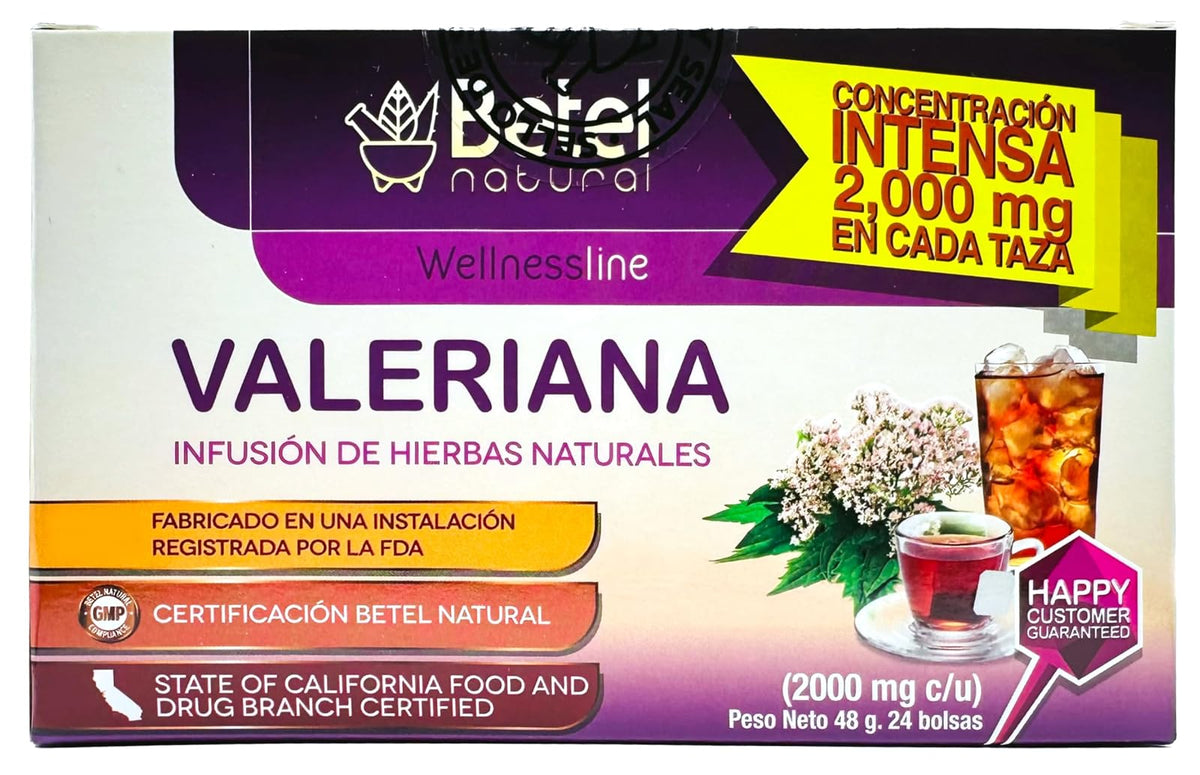 calming herbal valerian tea