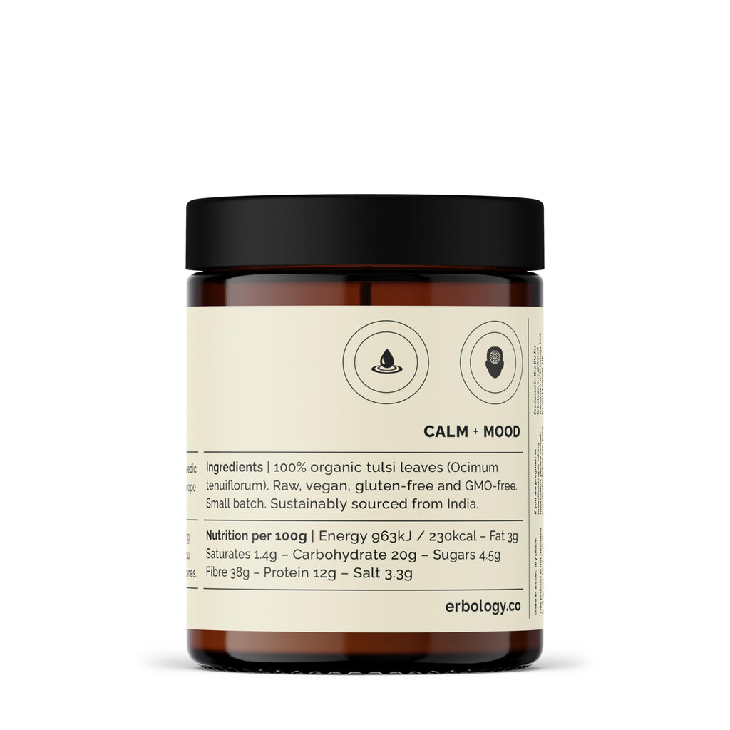 calming holy basil for better sleep